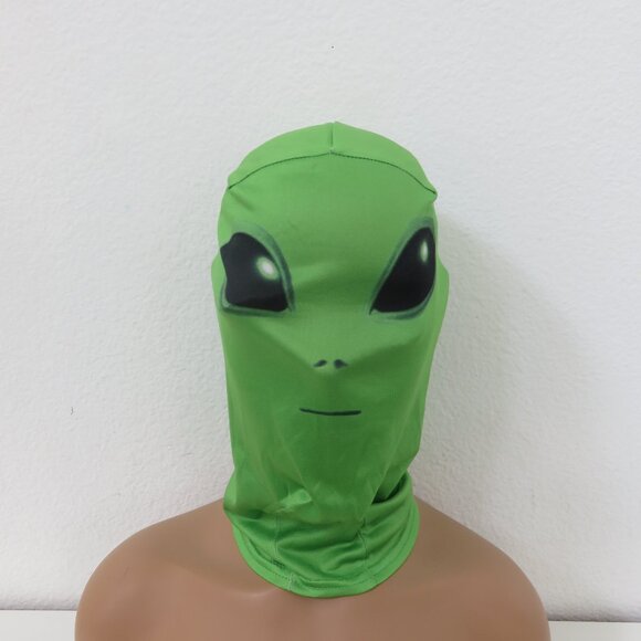 Accessories | 117 Green Alien Mask Cosplay Ufo Alien Full Face Masks ...